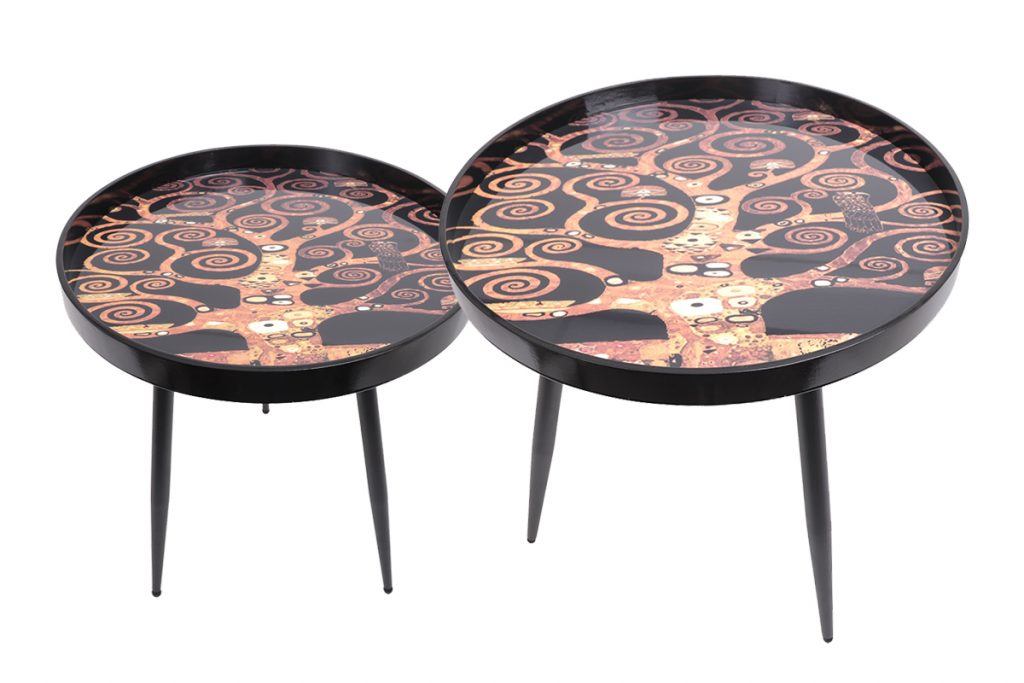 TABLES GIGOGNES X2 ARBRE DE KLIMT – DcoKdo